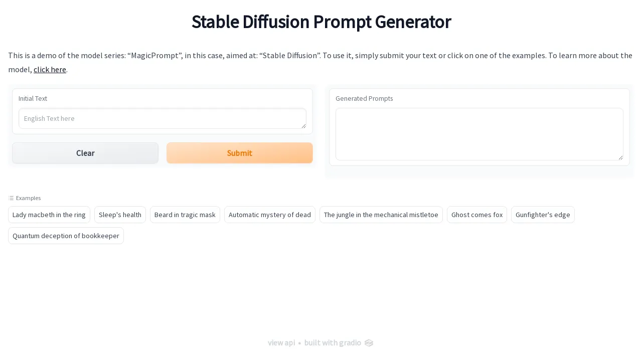 Gustavosta Magicprompt - BestofAI